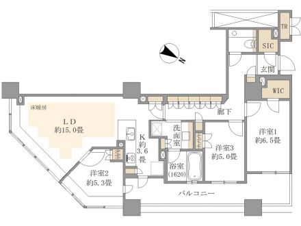 ブリリア有明スカイタワー 1736号室｜ | LogRenove(ログリノベ)