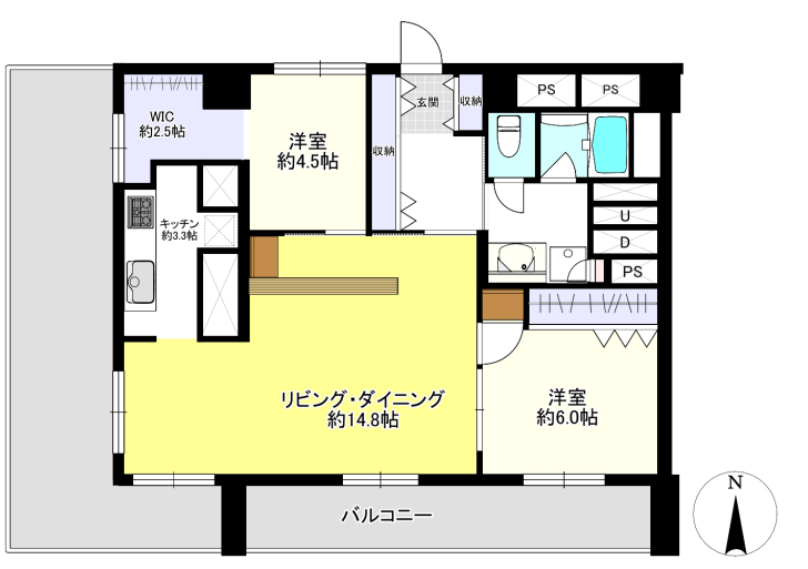 パシフィック大久保9階の中古リノベーション物件情報｜東京都新宿区、東新宿駅 | LogRenove(ログリノベ)