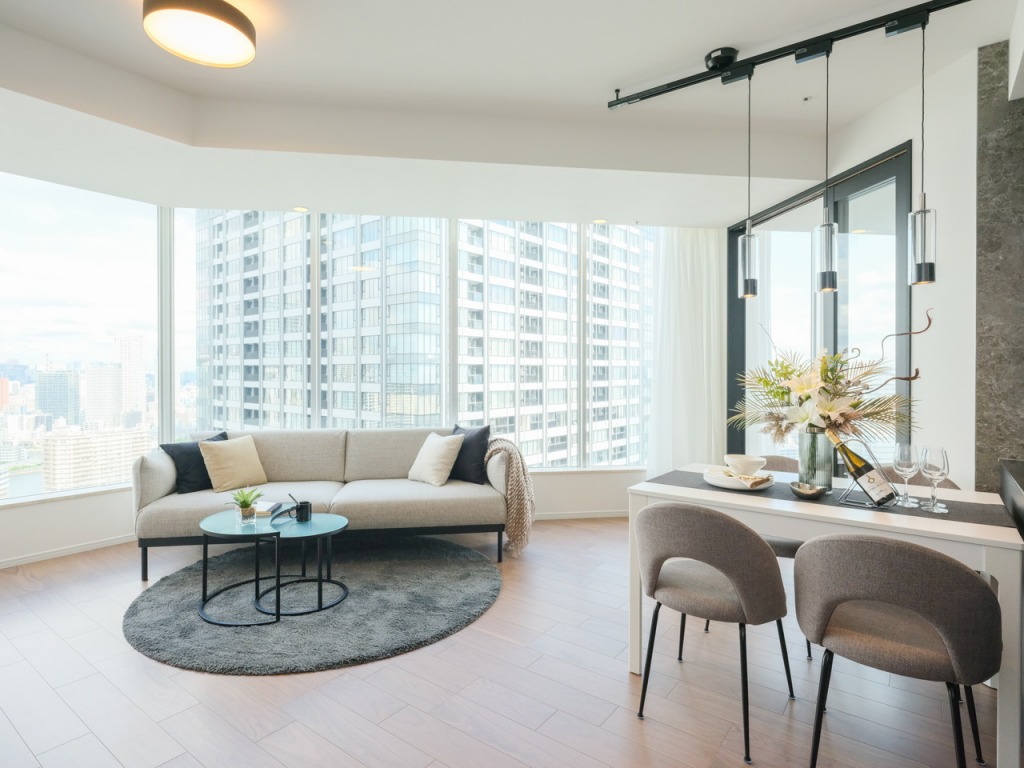 THE TOYOSU TOWER34階の中古リノベーション物件情報｜東京都江東区、豊洲駅 | LogRenove(ログリノベ)