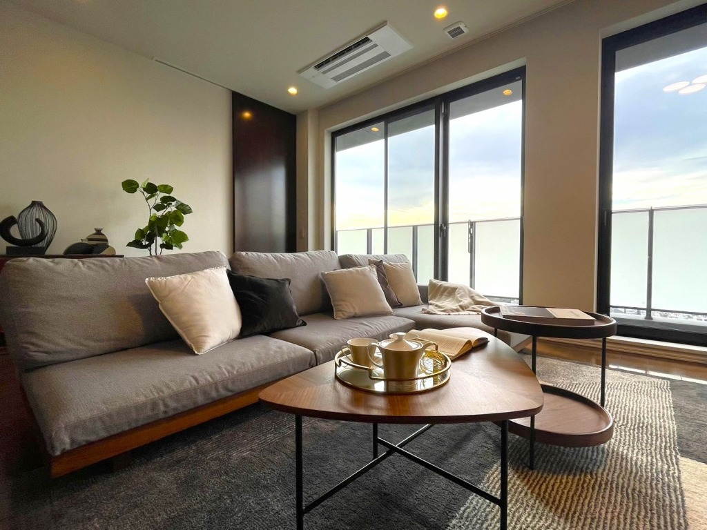 グランドメゾン白金の杜ザ・タワー27階の中古リノベーション物件情報｜東京都港区、白金台駅 | LogRenove(ログリノベ)