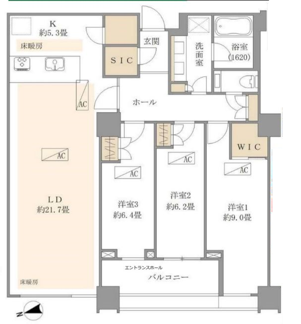アトラスタワー茗荷谷24階の中古リノベーション物件情報｜東京都文京区、茗荷谷駅 | LogRenove(ログリノベ)