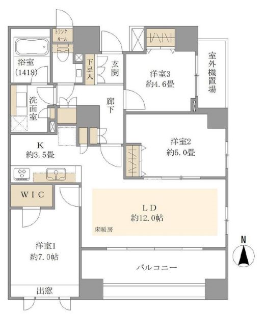 パークハウス深川高橋8階の中古リノベーション物件情報｜東京都江東区、清澄白河駅 | LogRenove(ログリノベ)