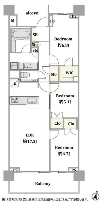 プラウド駒場4階の中古リノベーション物件情報｜東京都目黒区、駒場東大前駅 | LogRenove(ログリノベ)