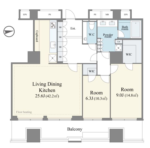 グランドメゾン恵比寿の杜15階の中古リノベーション物件情報｜東京都渋谷区、恵比寿駅 | LogRenove(ログリノベ)