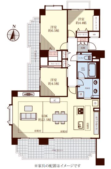 朝日エンブレム奥沢4階の中古リノベーション物件情報｜東京都世田谷区、奥沢駅 | LogRenove(ログリノベ)